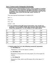 Exit Card Docx Part I Content And Or Pedagogical Knowledge