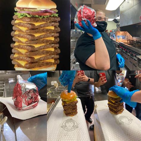 Wendys T Rex Burger R Wendys
