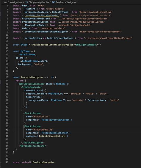 expo crashes with no logs or errors · issue 218 · ijzerenhein react navigation shared element