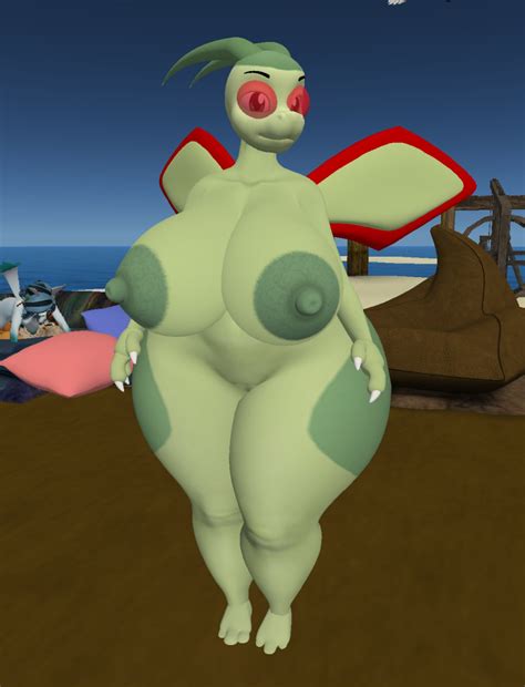 Rule 34 Big Breasts Breasts Ferialexonar Flygon Pokémon Species