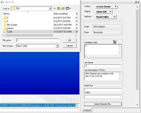 Show To Run MSC Nastran After Complete The Setting Pick The Access Download Scientific