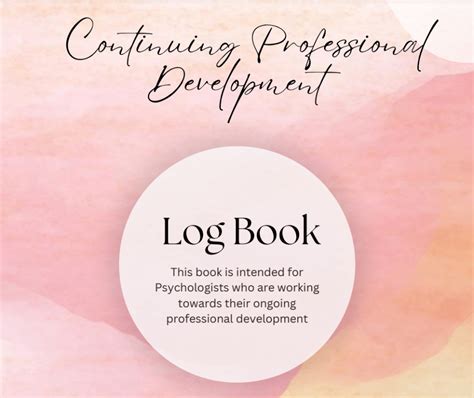 Cpd Log Book 1 Psychsat