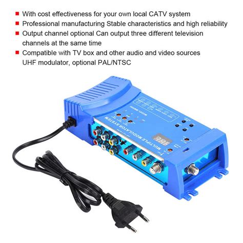 Mms80 Home Modulator Digital Vhf Uhf Rf Modulator Grandado
