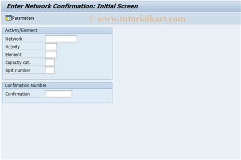 CN25 SAP Tcode Confirm Completions In Network