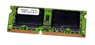 128 MB SO DIMM 144 Pin SD RAM PC 100 CL2 Laptop Memory Topless Ikaru 7 69