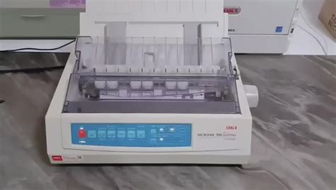 Oki Microline 390 Turbo Plus Dot Matrix Printer มือสอง สภาพดี ปริ้น