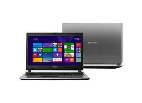 Notebook Positivo Premium Intel Core i5 3337U 3ª Geração 2GB de RAM HD 500 GB LED 14 3D Windows