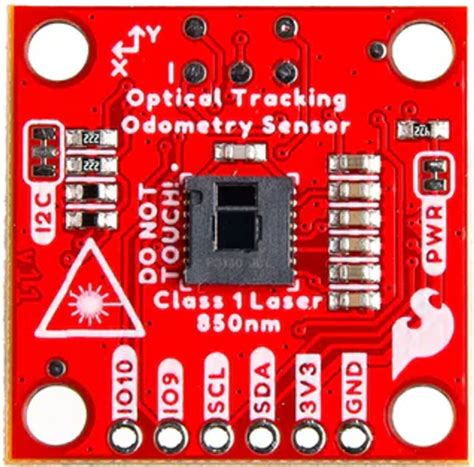 How To Use Sparkfun Odometry Sensor Pinouts Specs And Examples Cirkit Designer
