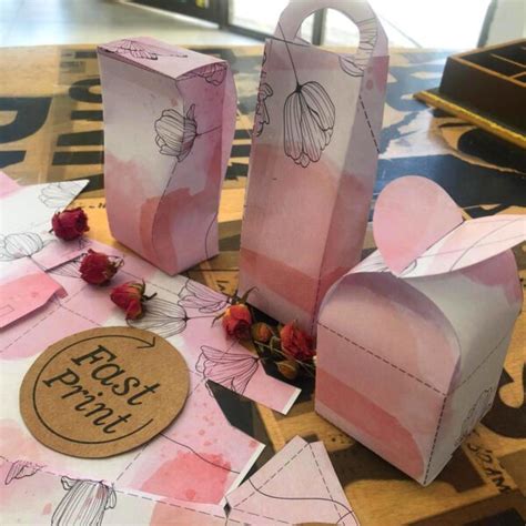 Moldes De Cajitas Fastprint