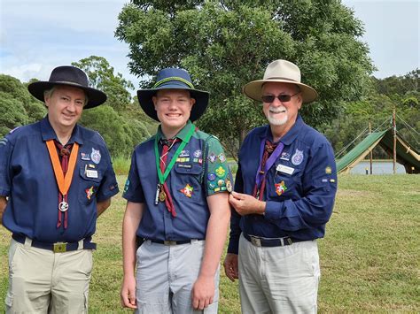 Daryl Scott Signing Off Scouts Queensland