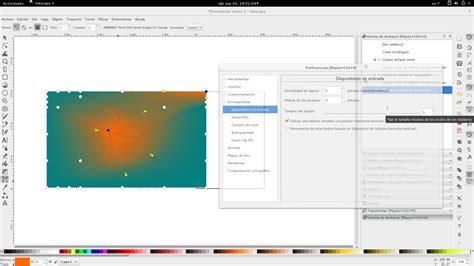 Mesh Corner Selected And Triangle Knot Inkspace The Inkscape Gallery Inkscape