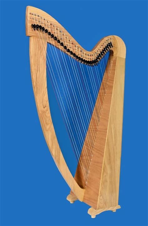 New 34 Strings Lever Harp Folk Harp With Free Carry Bag And Tunning Key