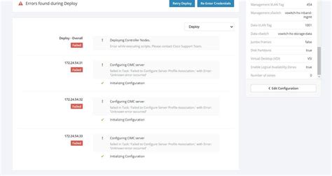 Solved Failed In Configuring Cimc Server When Deply Hyperflex