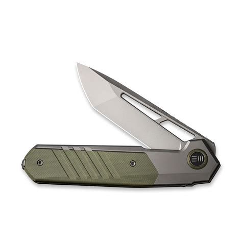 We Knife Arsenal Frame Lock 20073 1 Cpm 20cv Steel Titanium And Od Green