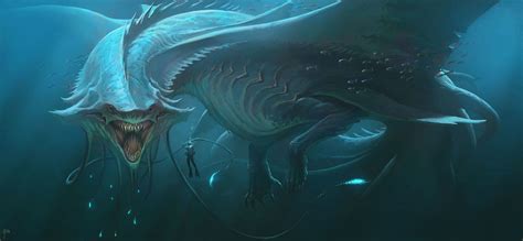 How To Draw Sea Monsters Surrealist Drawing Techniques