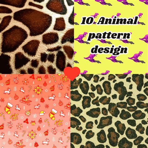 10 Animals Pattern Design Masterbundles 10 Animals Pattern Design Masterbundles