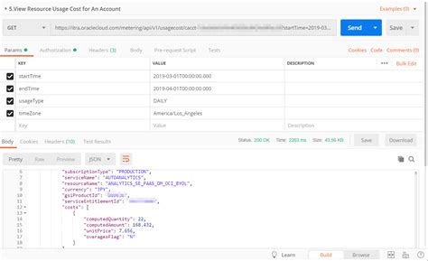 Oracle Cloud Infrastructure Rest Apiをリクエストしてみた Vol 3 Account Metering Rest Api編 Oracle Cloud