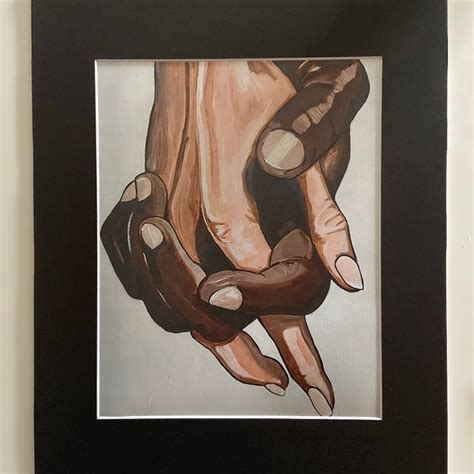 Interracial Sex Art Etsy
