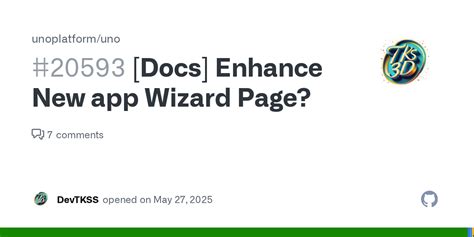 [docs] enhance new app wizard page · issue 20593 · unoplatform uno