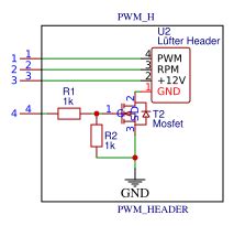 PWM HEADER Resources EasyEDA