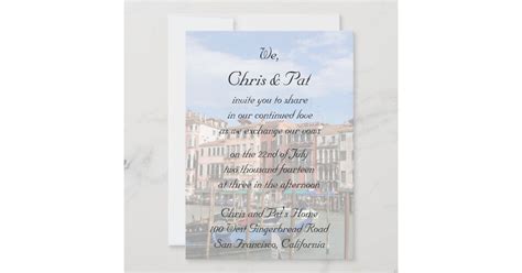 Commitment Ceremony Invitation Zazzle