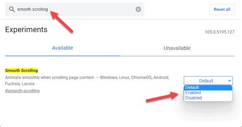 How To Enable Or Disable Smooth Scrolling In Google Chrome