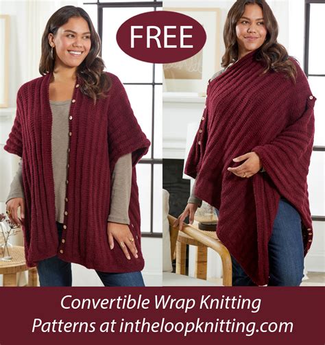 Convertible Shawl Knitting Patterns In The Loop Knitting