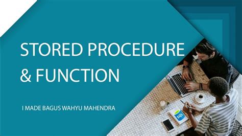 Stored Procedure And Function Menggunakan Command Prompt Teknologi