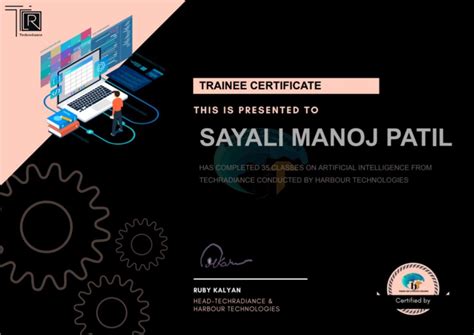 Sayali Patil On Linkedin Onlineinternship Summercamp Internship Artificialintelligence…