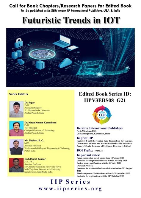 Dr Dinesh Kumar T On Linkedin Call For Papers