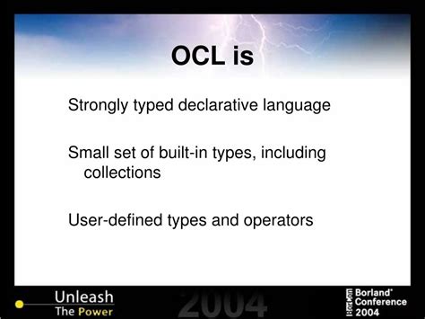 Ppt Object Constraint Language Powerpoint Presentation Free Download