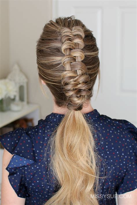 How To Dutch Infinity Braid Missy Sue