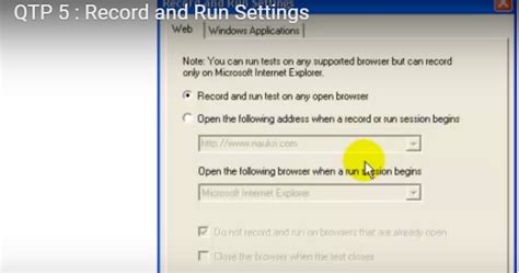 Software Testing Solutions How To Record A Qtp Script