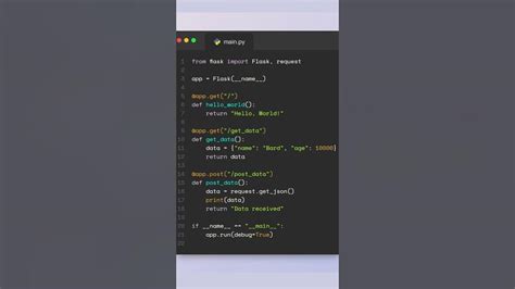 Lets Learn To Make An Api In Python Using Flask 20 🔥 Youtube