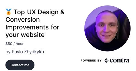 🥇 Top Ux Design And Conversion Improvements For Your Website By Pavlo Zhydkykh