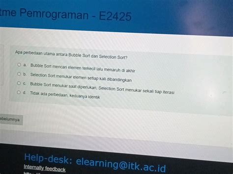 Apa Perbedaan Utama Antara Bubble Sort Dan Studyx