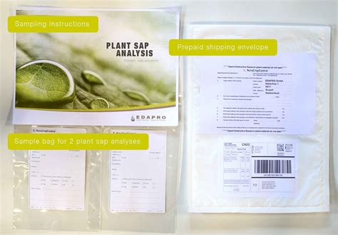 Edapro Targeted And Efficient Fertilisation Per Leaf Sap Analysis Kit