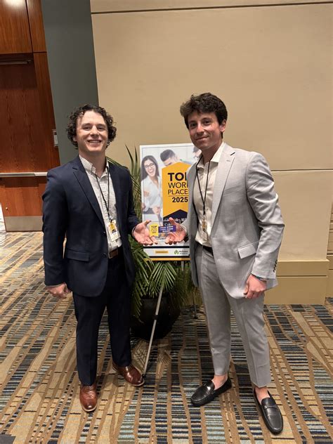 Had The Pleasure Of Attending The South Carolina Best Places To Work Event Last Night