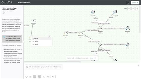 11 1 6 Lab Configure Screened Subnets Youtube