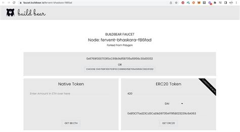 Erc20 Token Faucet For Any Testnet Pre Mapped And Custom Token Address