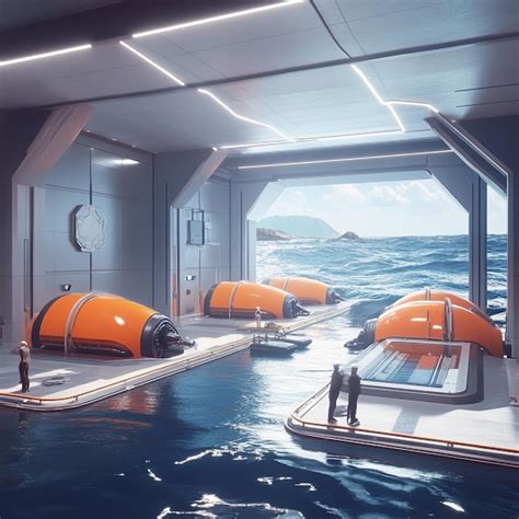 Visual Of A Tidal Energy Research Facility With Models And Simulations Of Tidal Systems