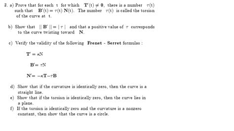 Solved Prove That For Each T For Which T T Notequalto Chegg Com