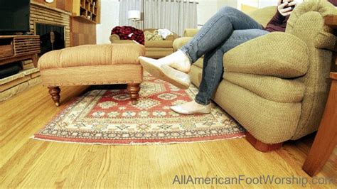 Ballet Flats Shoe Dangle All American Foot Worship Clips4sale