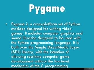 Python Games PPT
