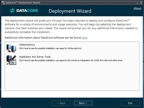 Datacore Deployment Wizard Overview