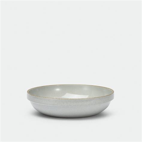 Pick Store Hasami Porcelain Gloss Grey Round Bowl Large