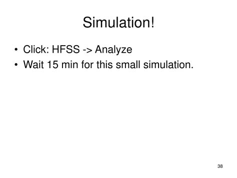 Ppt Signal Integrity Lab Course High Frequency Structure Simulation