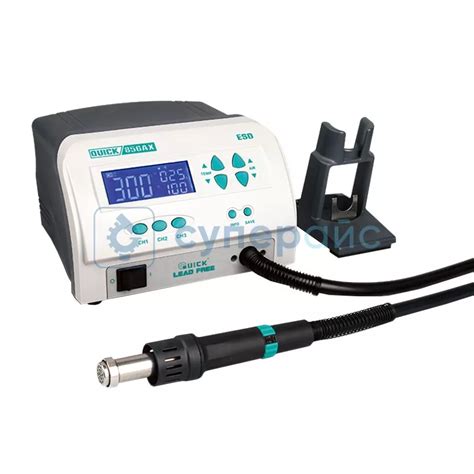Заказать станцию для пайки Quick 856ax с доставкой в интернет магазине Суперайс