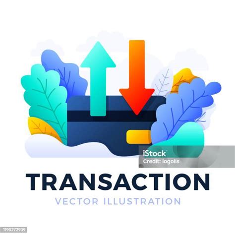 위 아래쪽 화살표 흰색 배경에 격리 된 신용 카드 벡터 스톡 그림입니다 데이터 전송 은행 계좌의 거래의 개념 두 개의 화살표가있는 신용 카드의 뒷면 개념에 대한 스톡 벡터