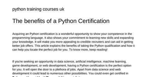 Python Training Courses Uknavrp Pdf Pdf Docdroid